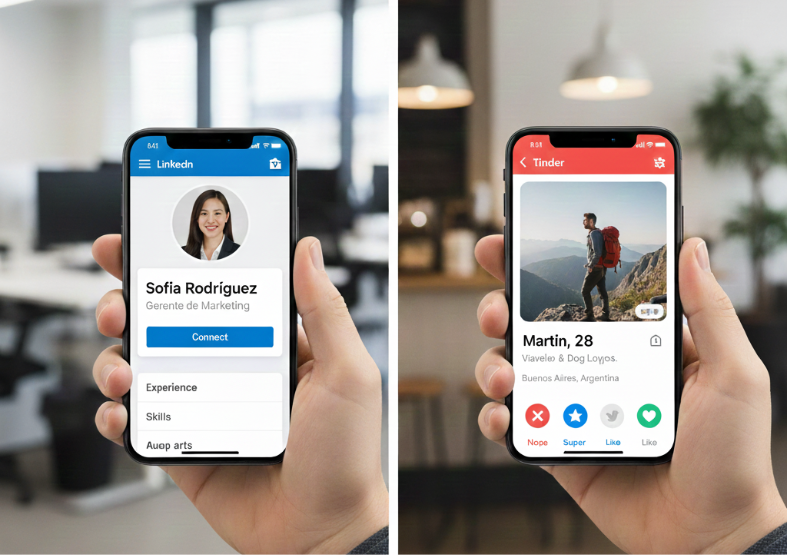 LinkedIn no es Tinder: Creá un perfil auténtico y conectar con tu ...